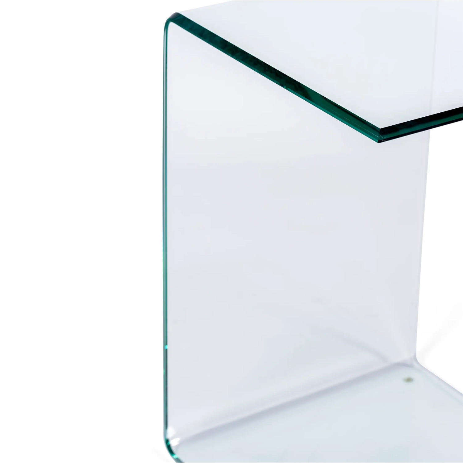 Ice Side Table : Side table and coffee table in tempered glass